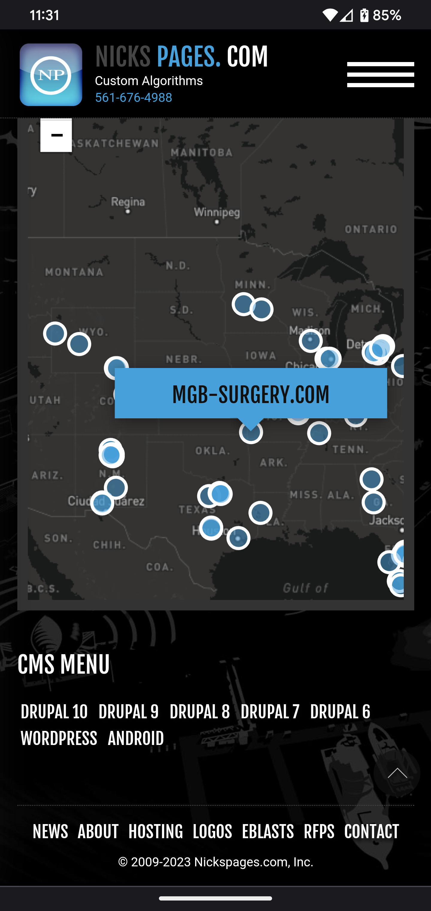 NP Releases All New Portfolio in Drupal 10 | Nickspages.com, Inc. Software Solutions